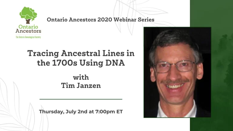 Finding Your Ancestors On The Map – Ontario Ancestors