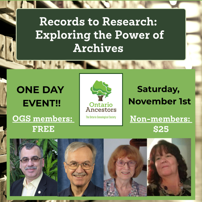 Archives Series: Records to Research: Exploring the Power of Archives ...